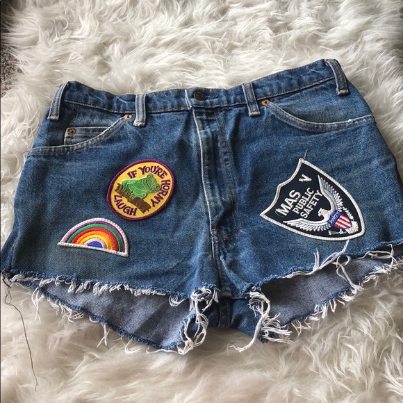 Levi's | Shorts | Vintage Patch Levis | Poshmark